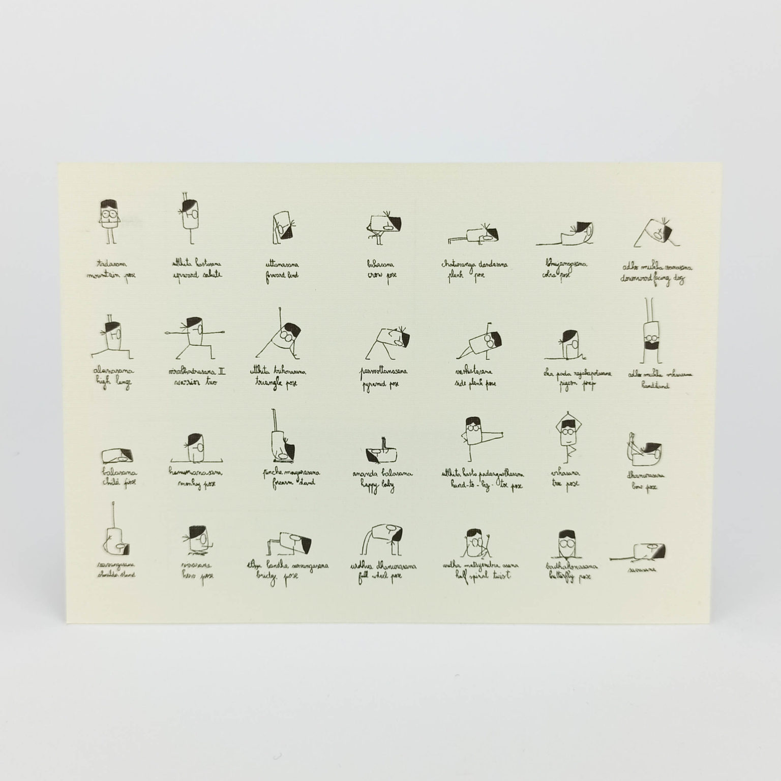 Yoga Stickers Le Marché Super